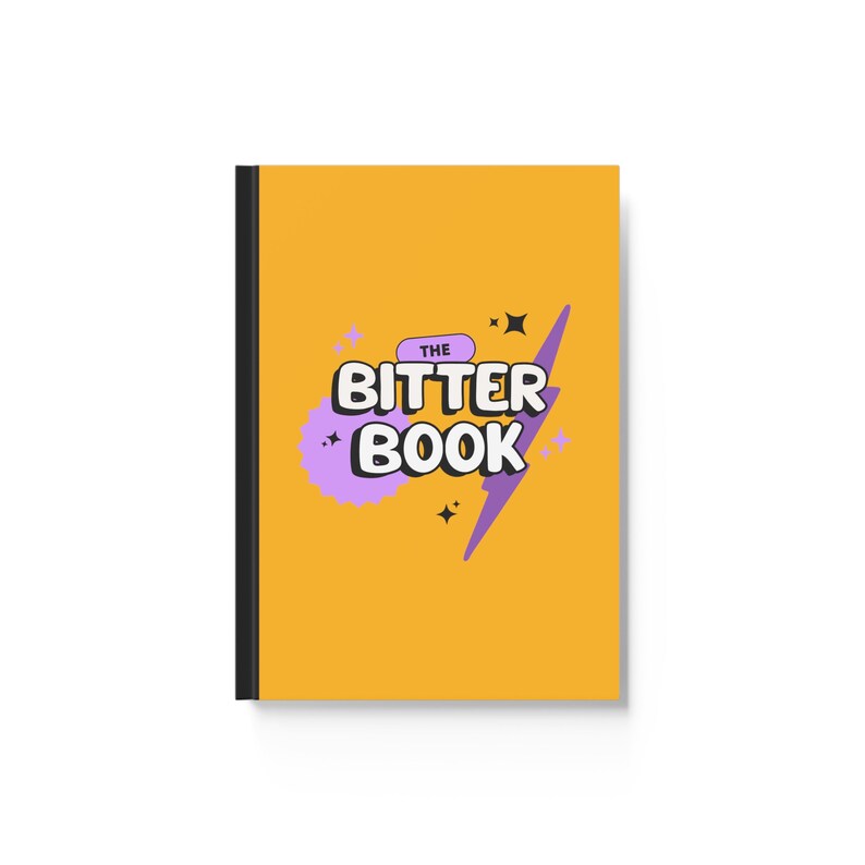 The Bitter Book Hard Backed Journal Notebook Hardcover - Etsy
