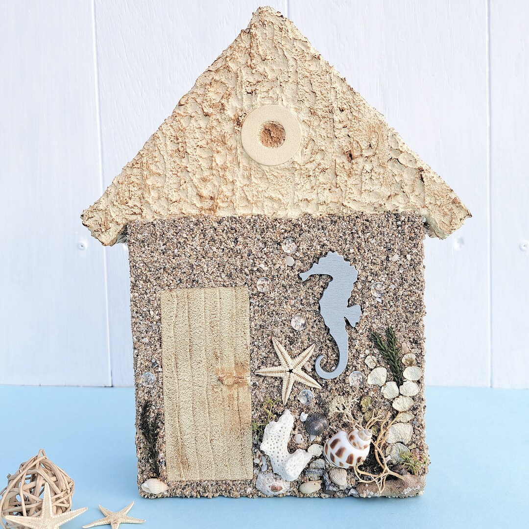 Mermaid Siren House Standing Decor for Shelves Marine Art Underwater ...