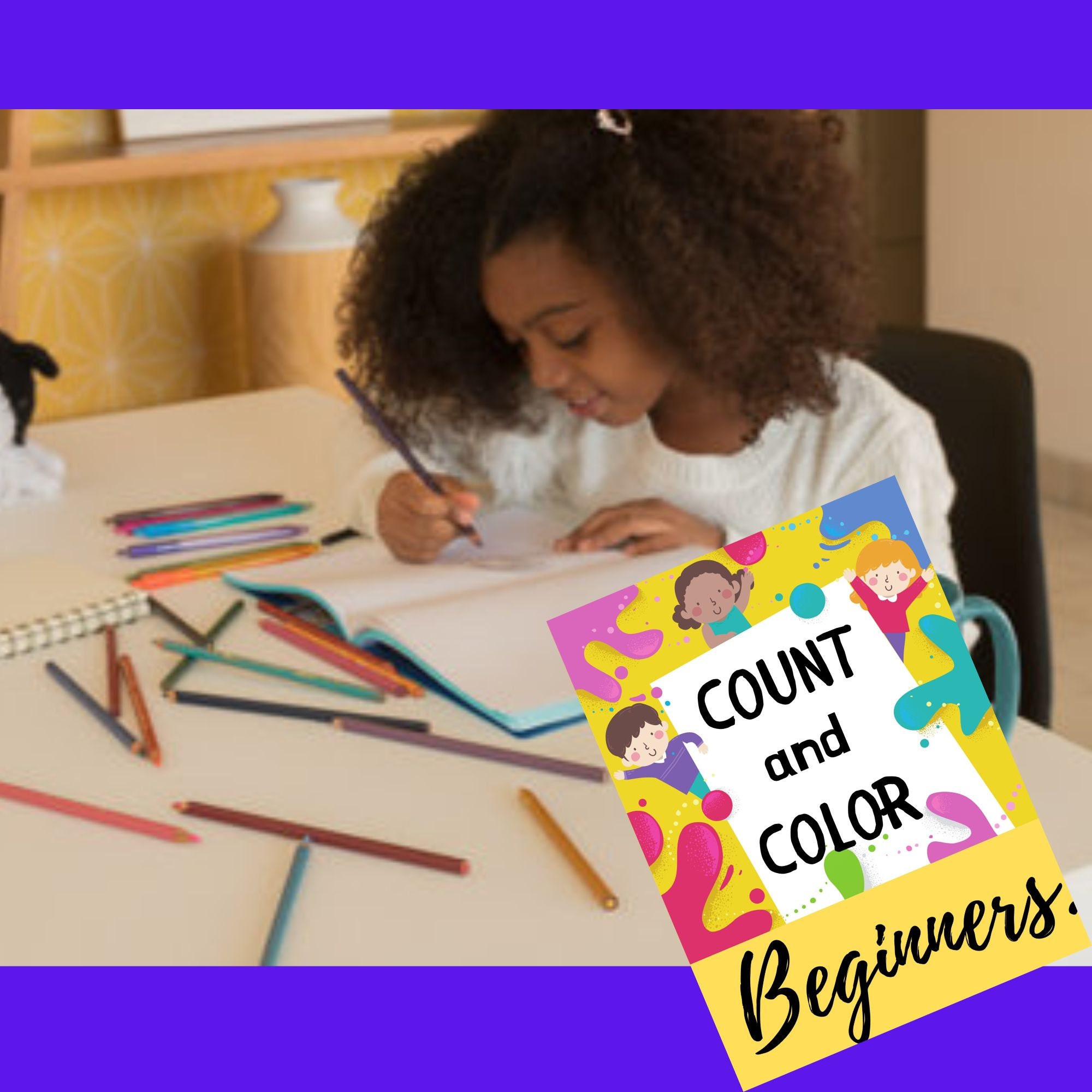 Count and Color Pre-school Worksheets. 10 Printable Worksheets for ...