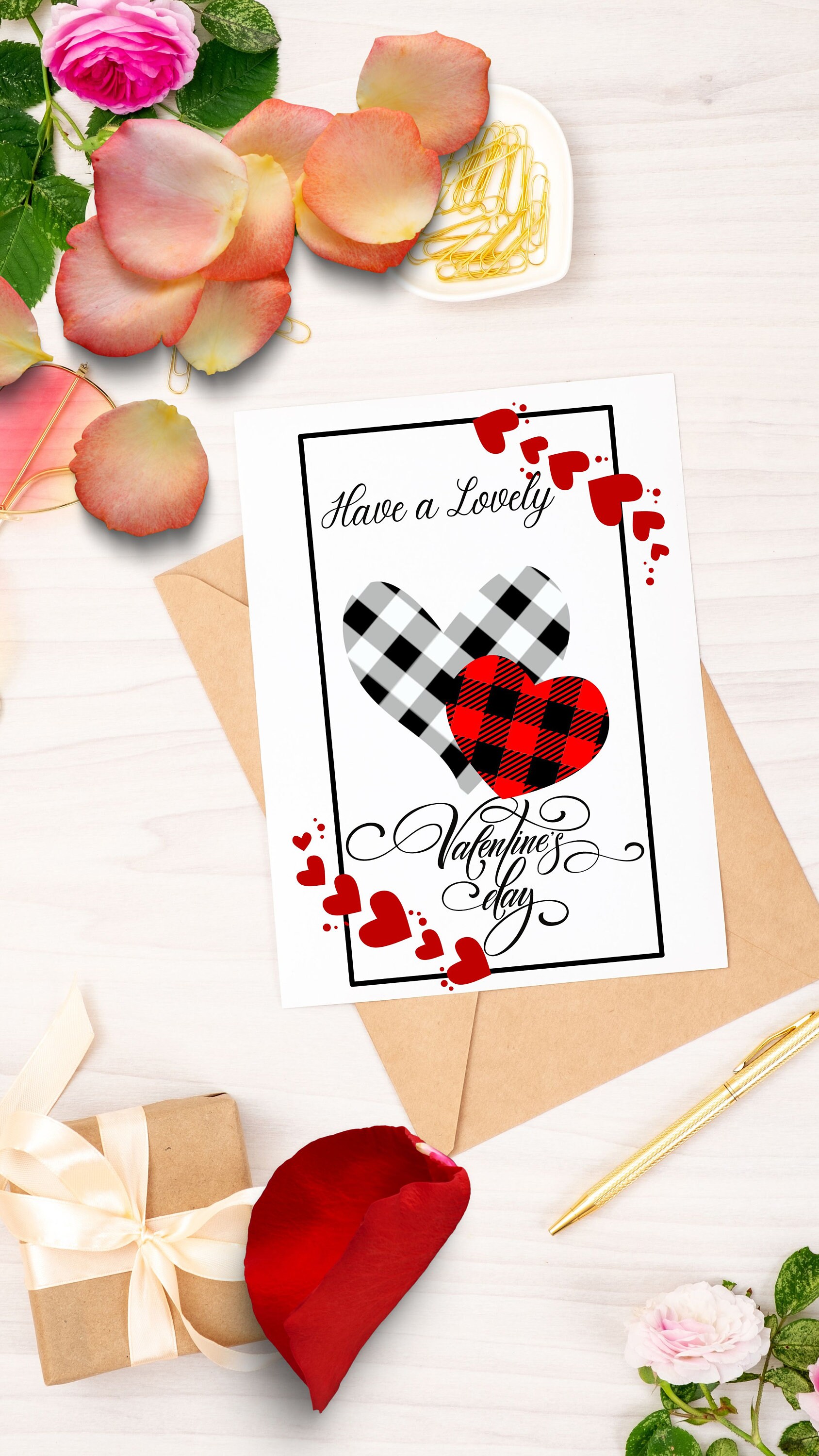 Printable Valentine's Day Card, Valentines Card, Valentine's Day Cards ...