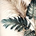 Neutral Vintage Palm Leaves - Digital Download Digital Print - Boho ...