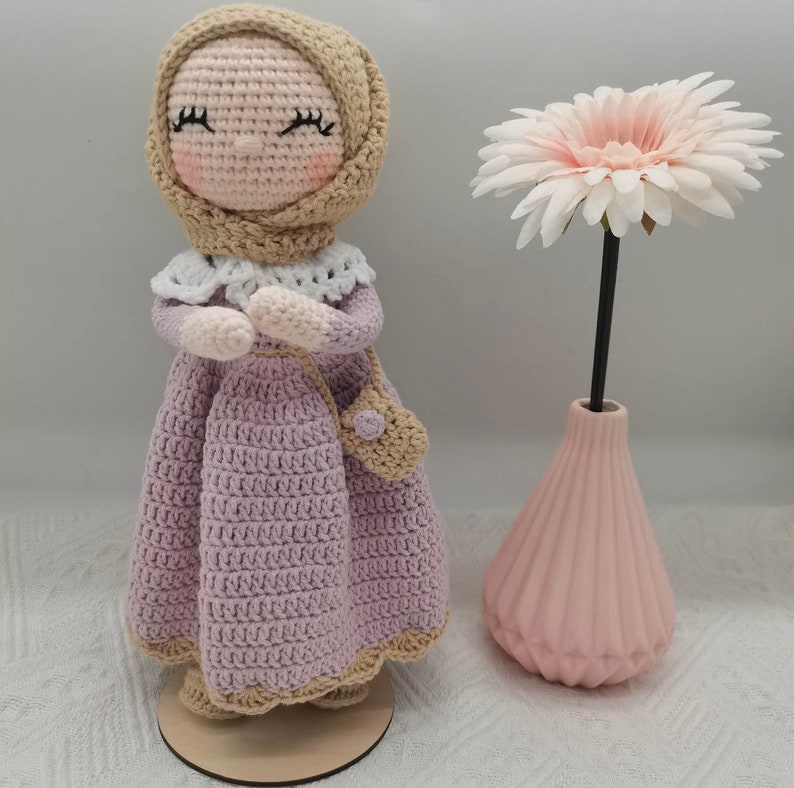 Crochet Baby Doll With Hijab Muslim Doll Islamic Doll - Etsy