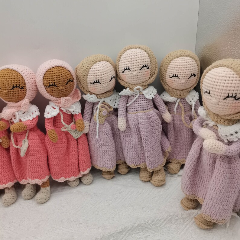 Crochet Baby Doll With Hijab Muslim Doll Islamic Doll - Etsy