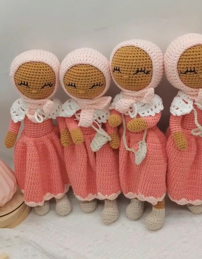 Crochet Baby Doll With Hijab Muslim Doll Islamic Doll - Etsy