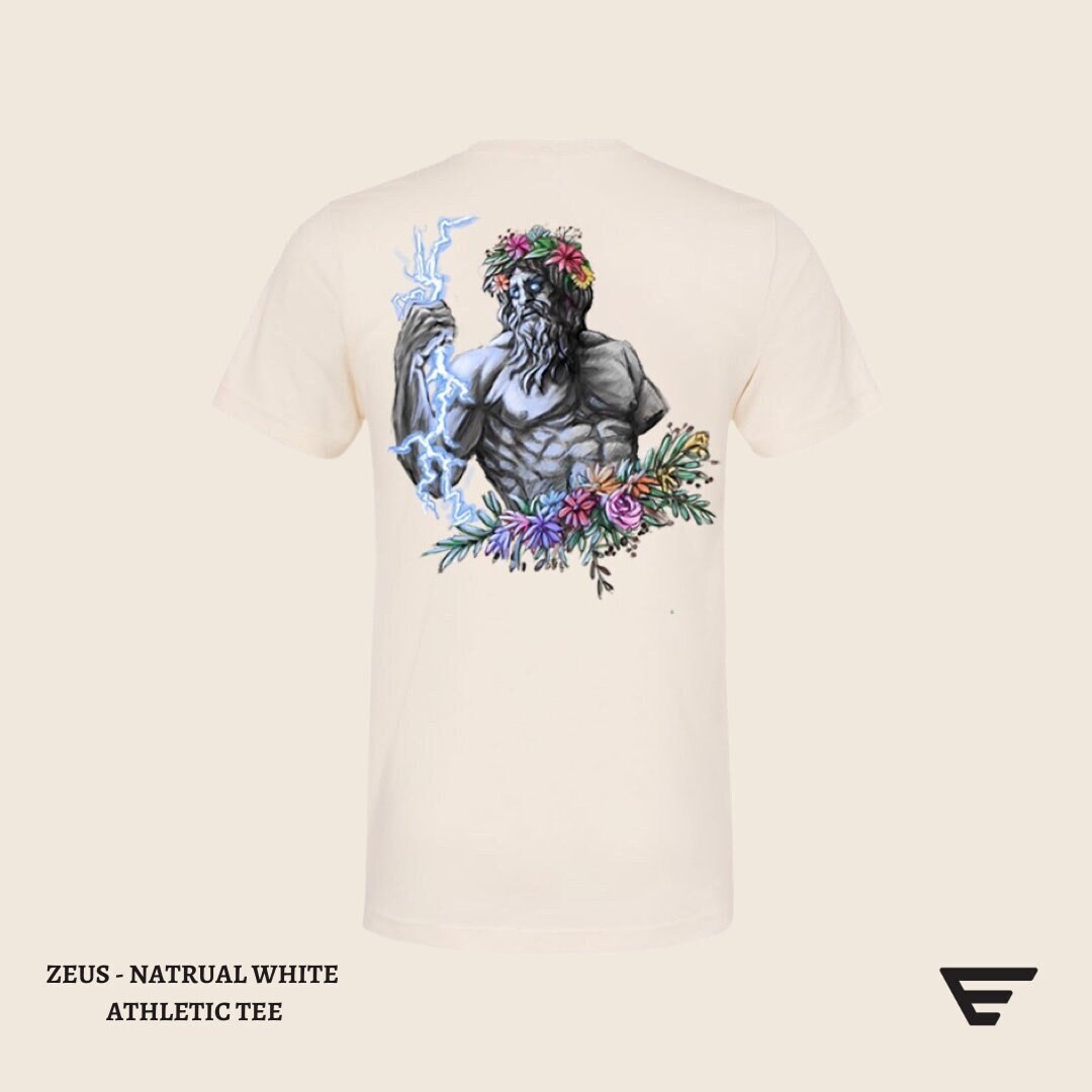 Zeus Shirt, Zeus Greek God Shirt, Zeus God of Lightning Shirt, Greek ...