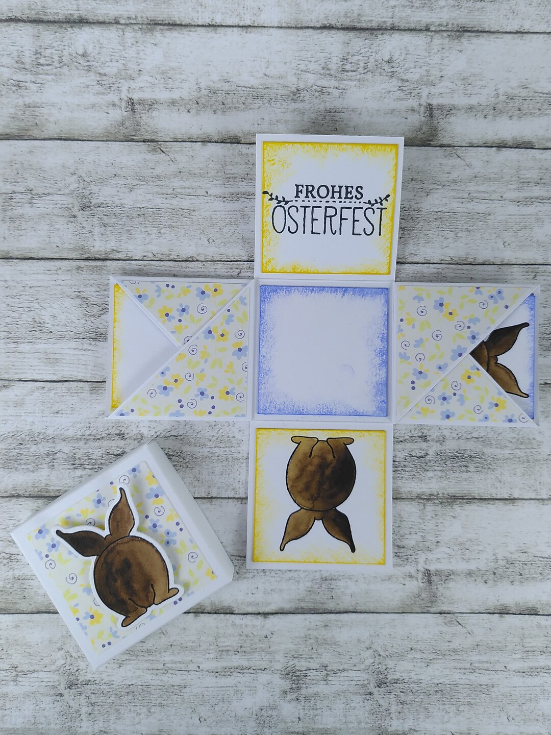 Mini Explosion Box Surprise Box Gift Box Box Easter Spring - Etsy