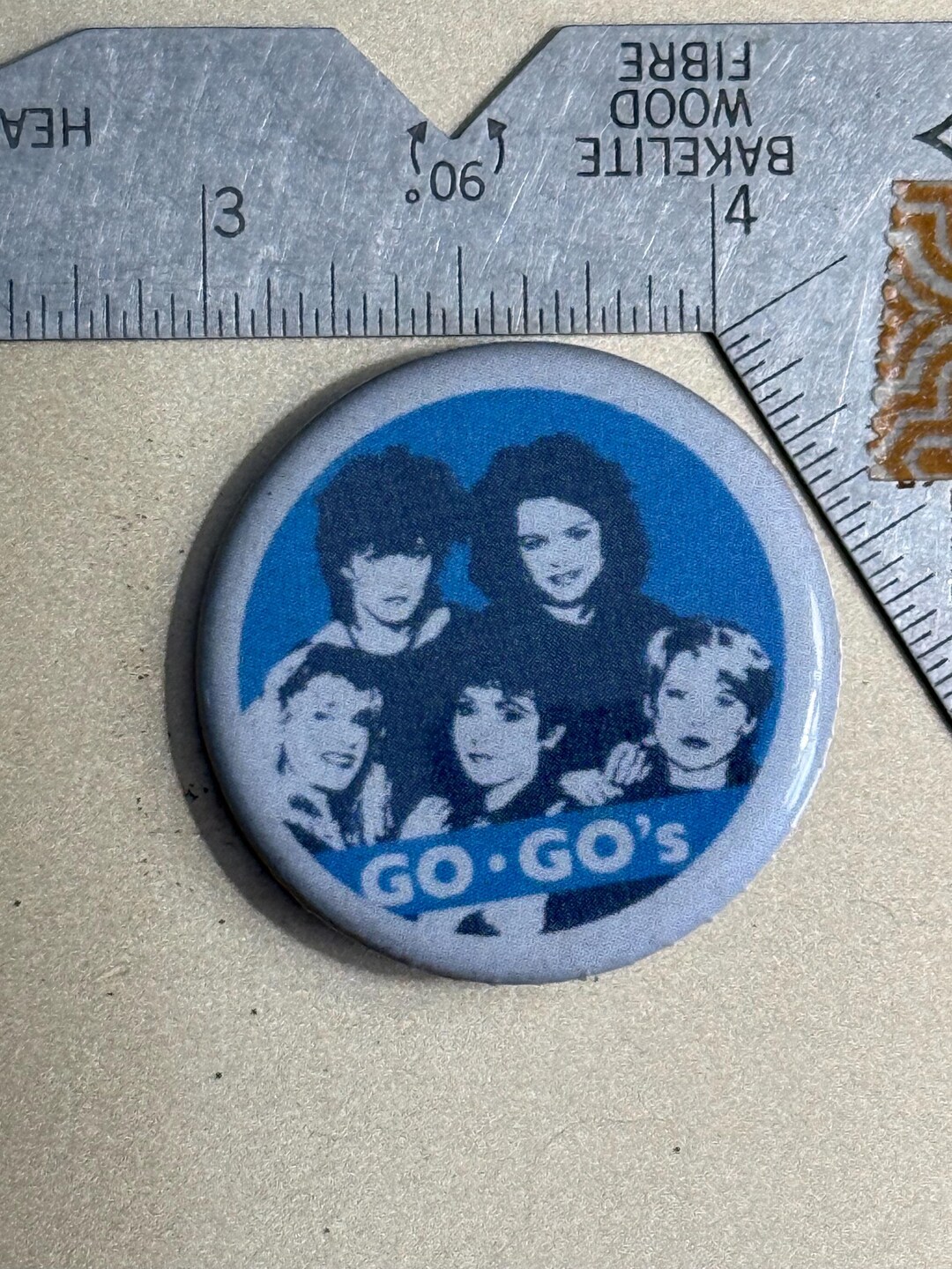 Vintage '80s Go-go's Pinback Button Belinda Promo Button Logo - Etsy