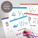Printable Alphabet Trace & Write Handwriting Letter Tracing ABC ...