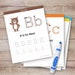 Printable Alphabet Trace & Write Handwriting Letter Tracing ABC ...