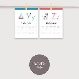 Printable Alphabet Trace & Write | Handwriting Letter Tracing ABC ...