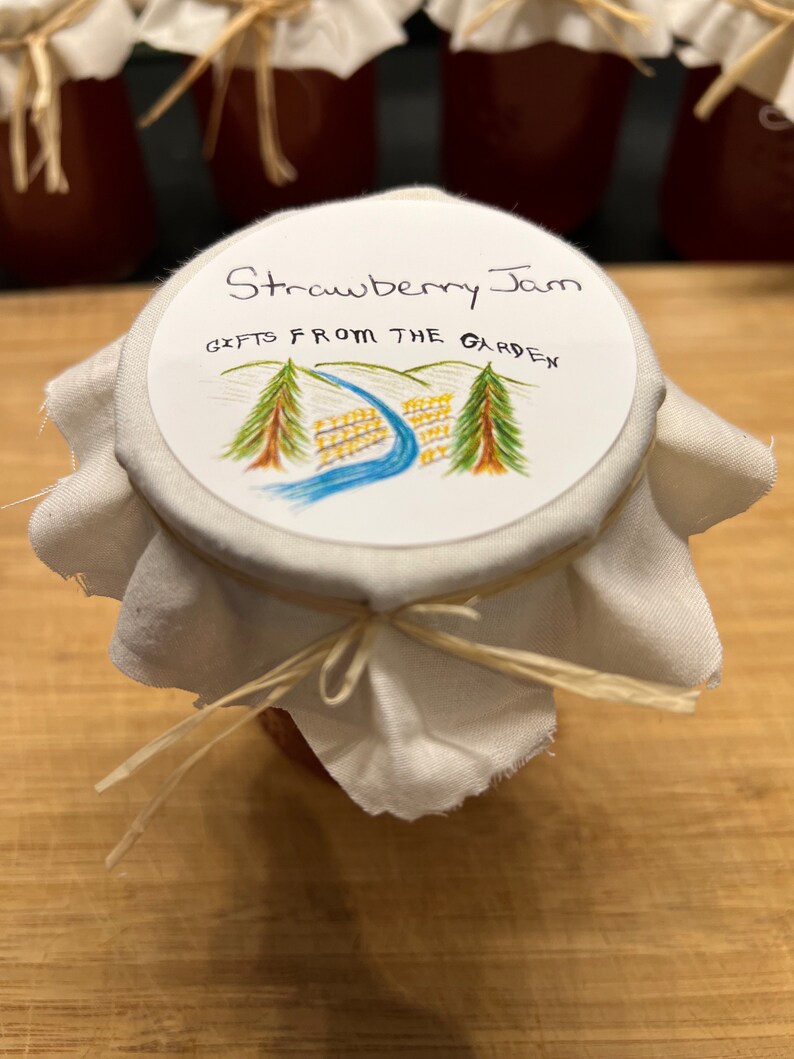 Homemade Strawberry Jam - Etsy
