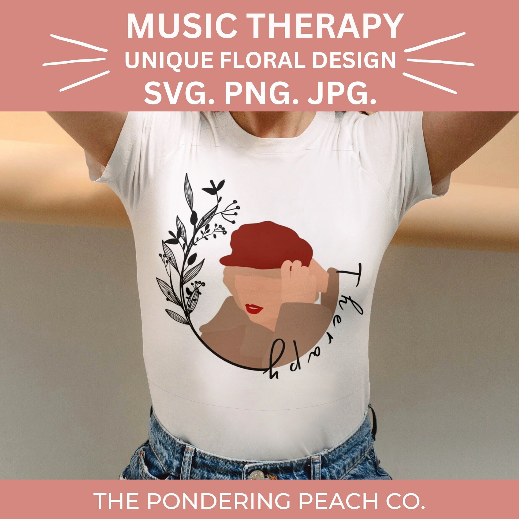 Taylor Music Therapy Design PNG SVG JPEG File Musical - Etsy