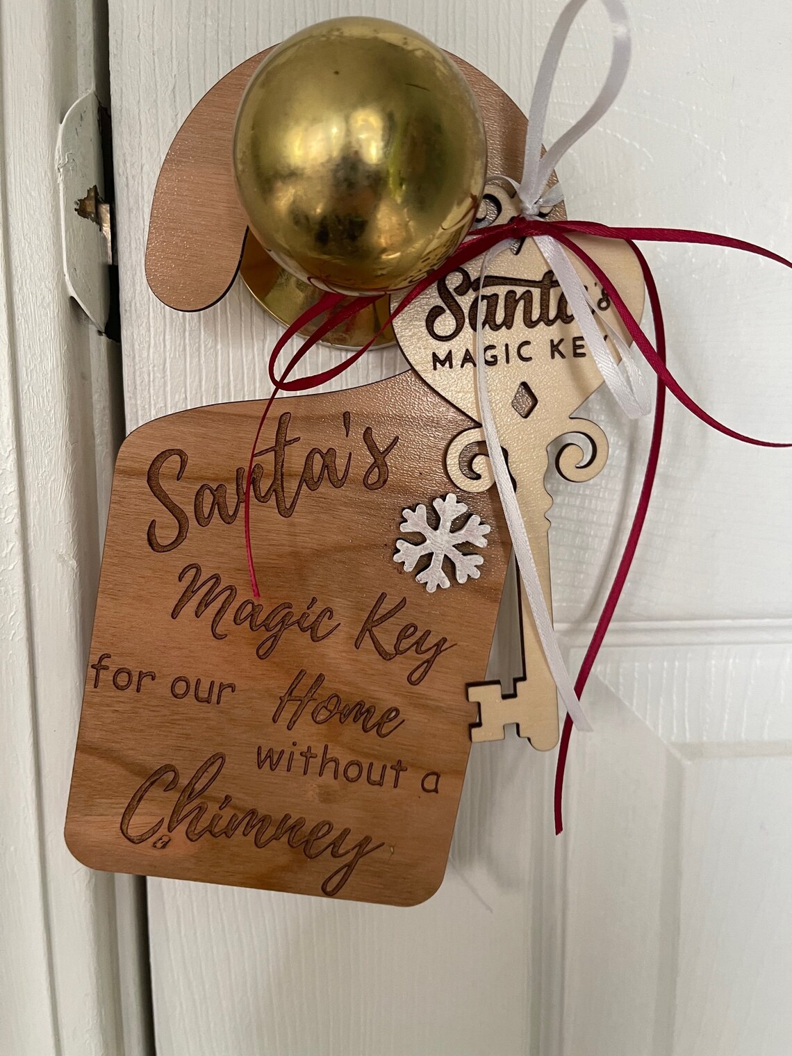 Santa's Key and Door Sign SVG | Santa's Key SVG | Christmas Eve Key SVG ...
