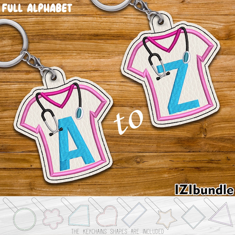 Medical Name Key Chain - Etsy