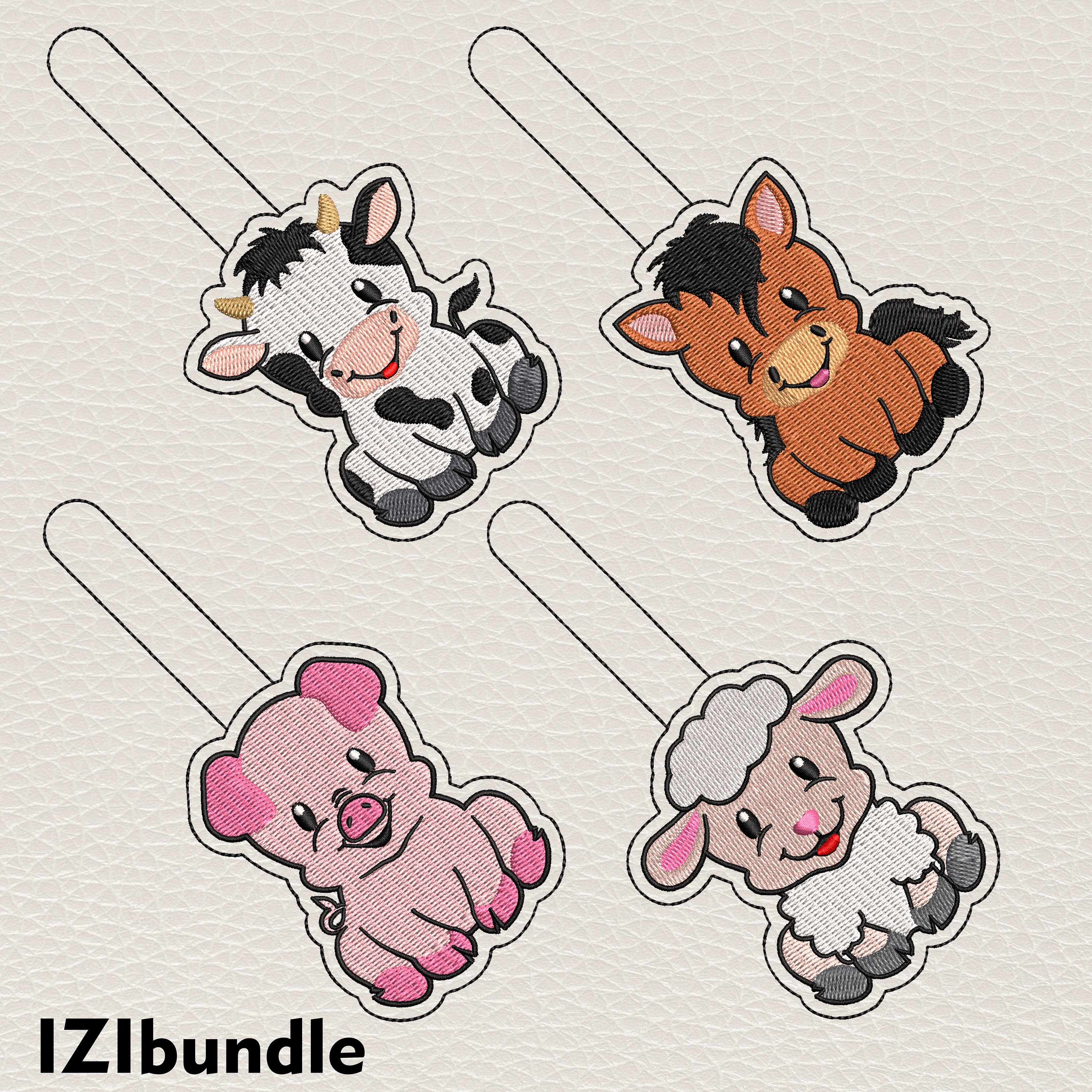 Cute Animals Snap Keychain Key Fob Tab Designs for - Etsy Canada