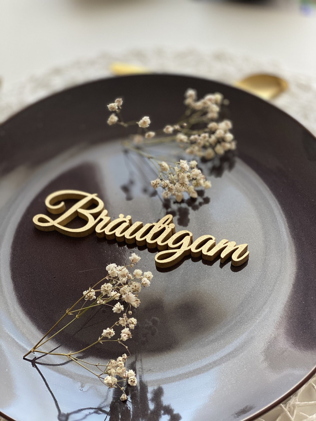 Wedding Name Cards ,place Names , Wedding Place Card, Laser Cut , Place ...