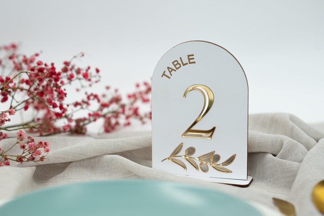 Wedding Table Numbers Wooden Table Numbers-wedding Table Decor-custom ...