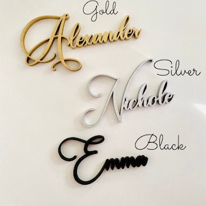 Wedding Place Card, Personalized Wedding Place Table Cards Laser Cut ...