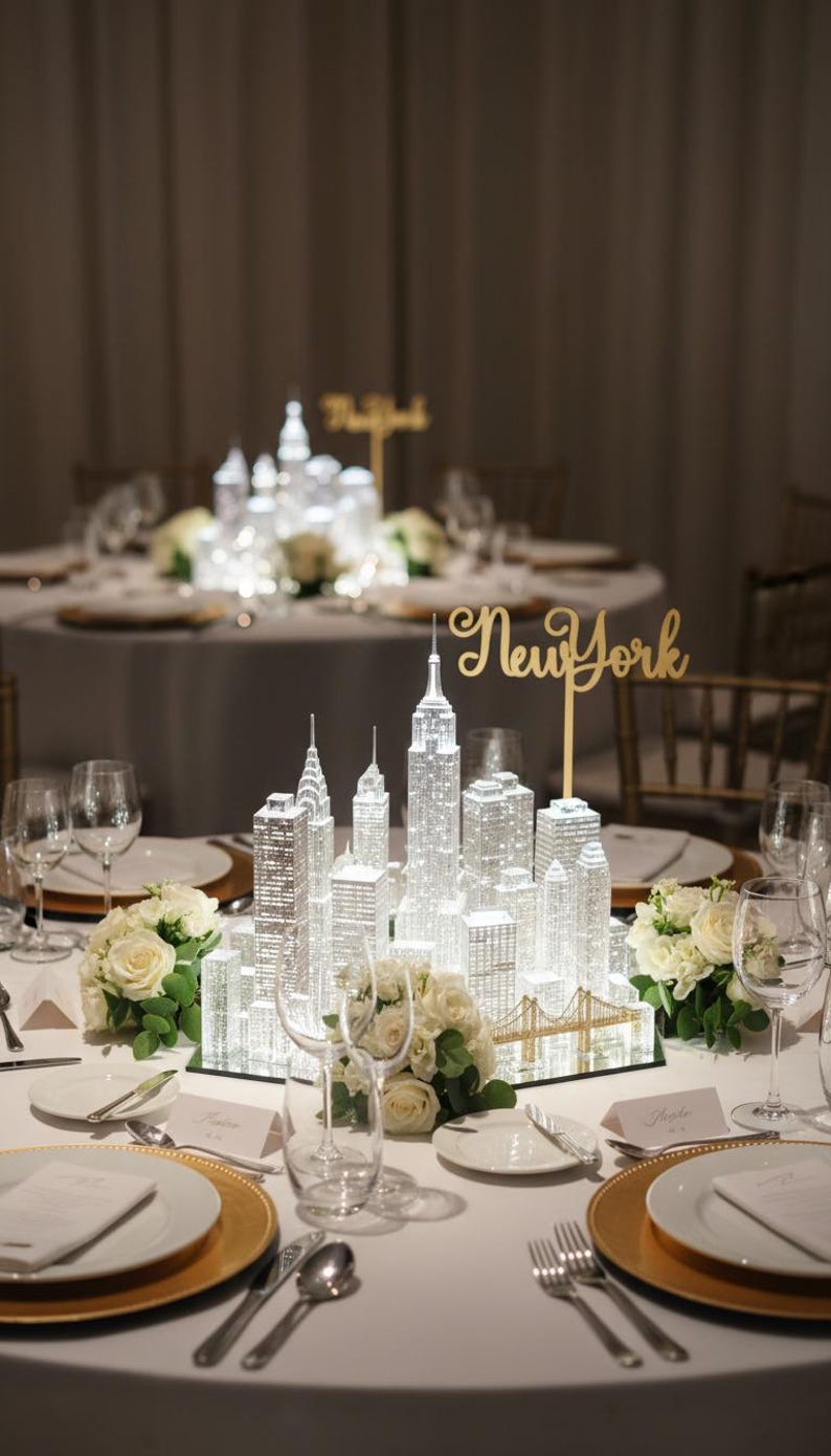 Wedding Table Names Custom | Laser Cut Wooden Table Signs | City Name ...