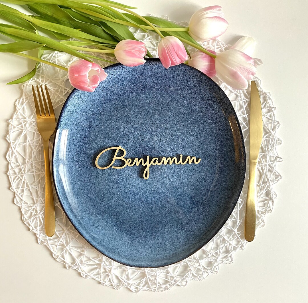 Wedding Table Names , Place Cards , Wooden Laser Cut Names ,wedding ...