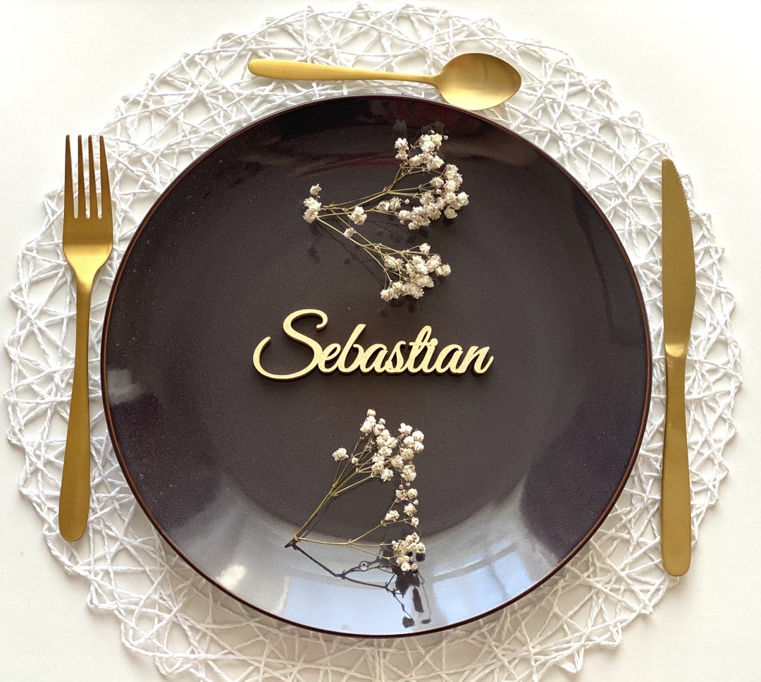 Place Names ,wedding Name Cards , Wedding Table Decor , Mariage ...