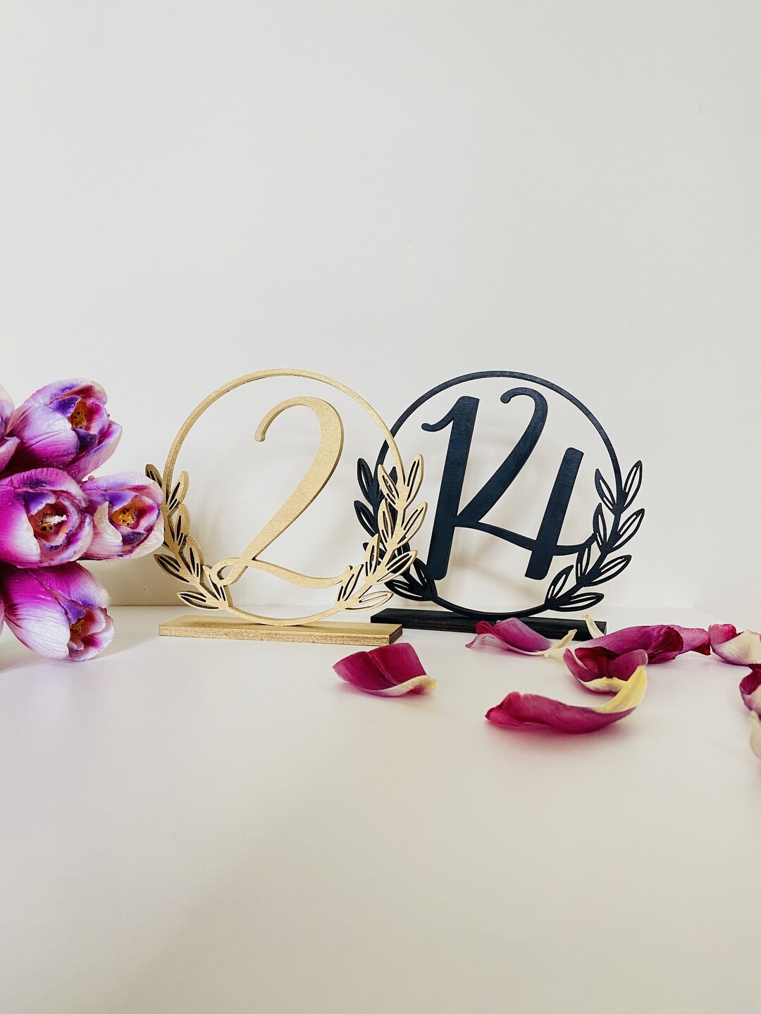 Wedding Table Numbers, Wooden Table Numbers, Wedding Table Decor ...