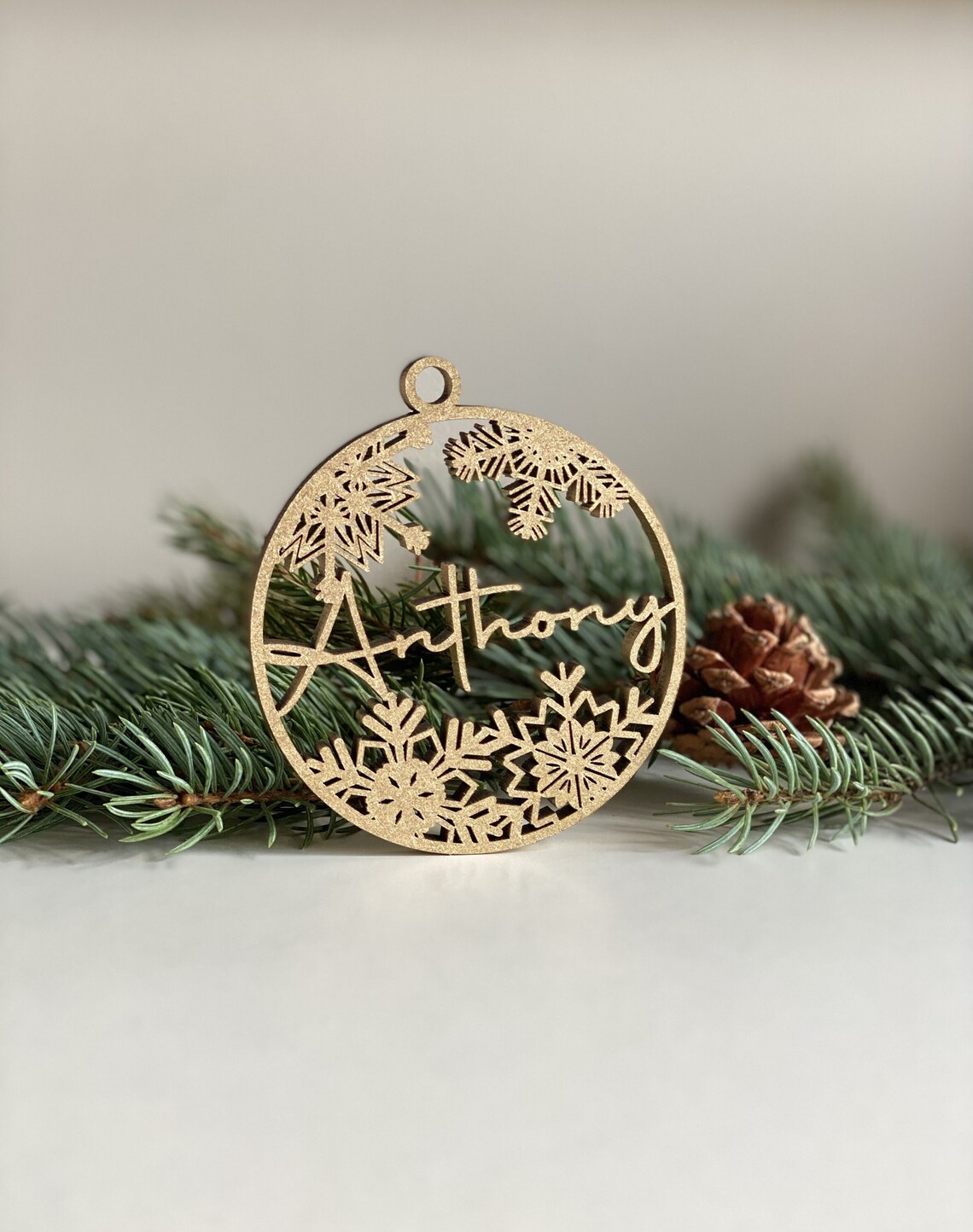 Christmas Baubles Personalized ,CHRISTMAS Gift Tags With Name ,laser ...
