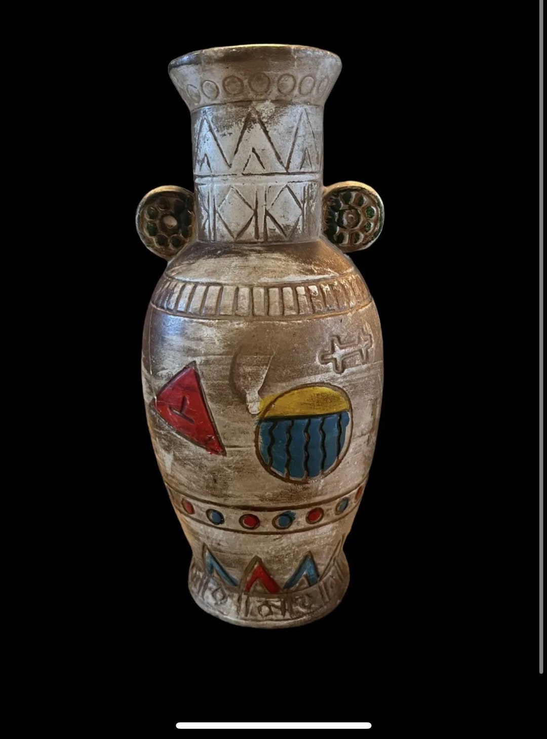 Aztec Tribal Inca Vase Replica - Etsy