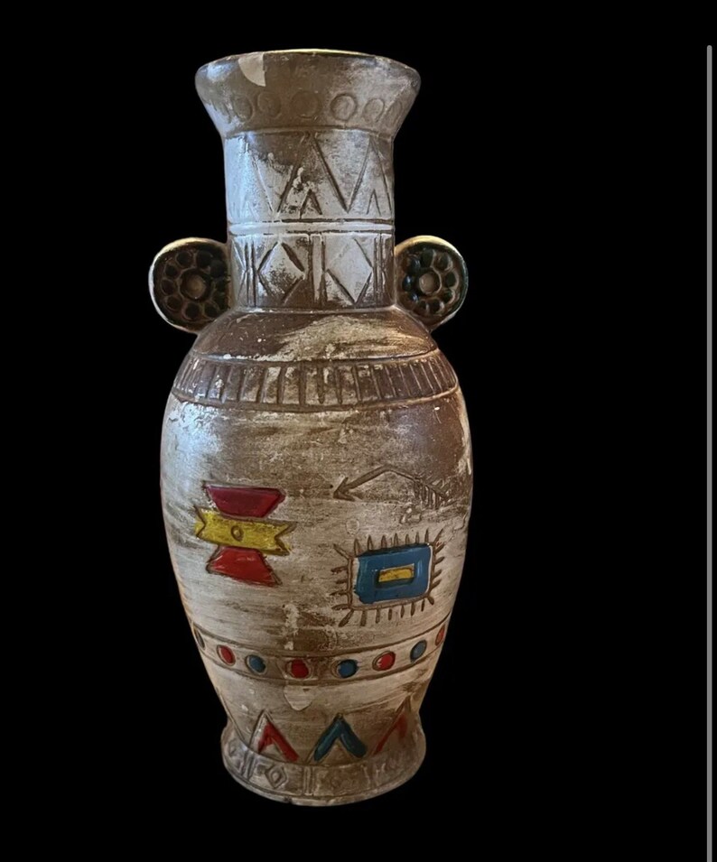 Aztec Tribal Inca Vase Replica - Etsy