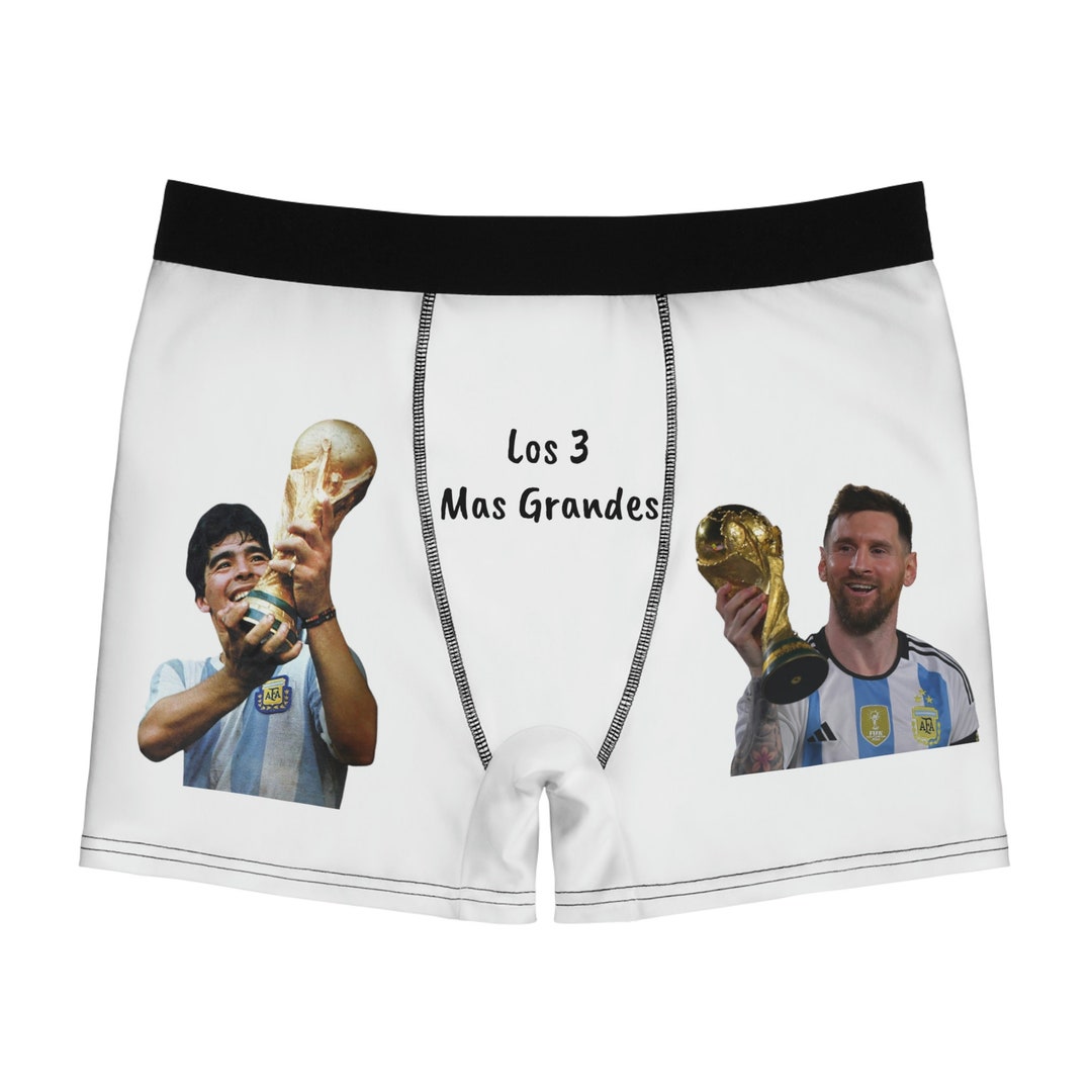 Messi Maradona Argentina Men's Boxer Briefs - Etsy
