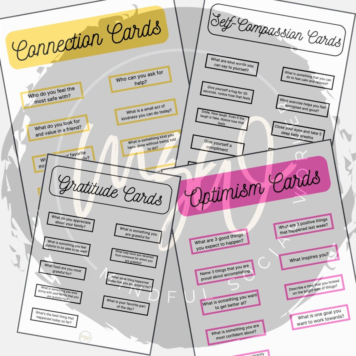 Jenga Counseling Question Cards & Labels - Etsy