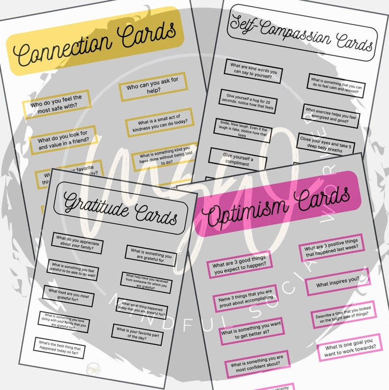 Jenga Counseling Question Cards & Labels - Etsy