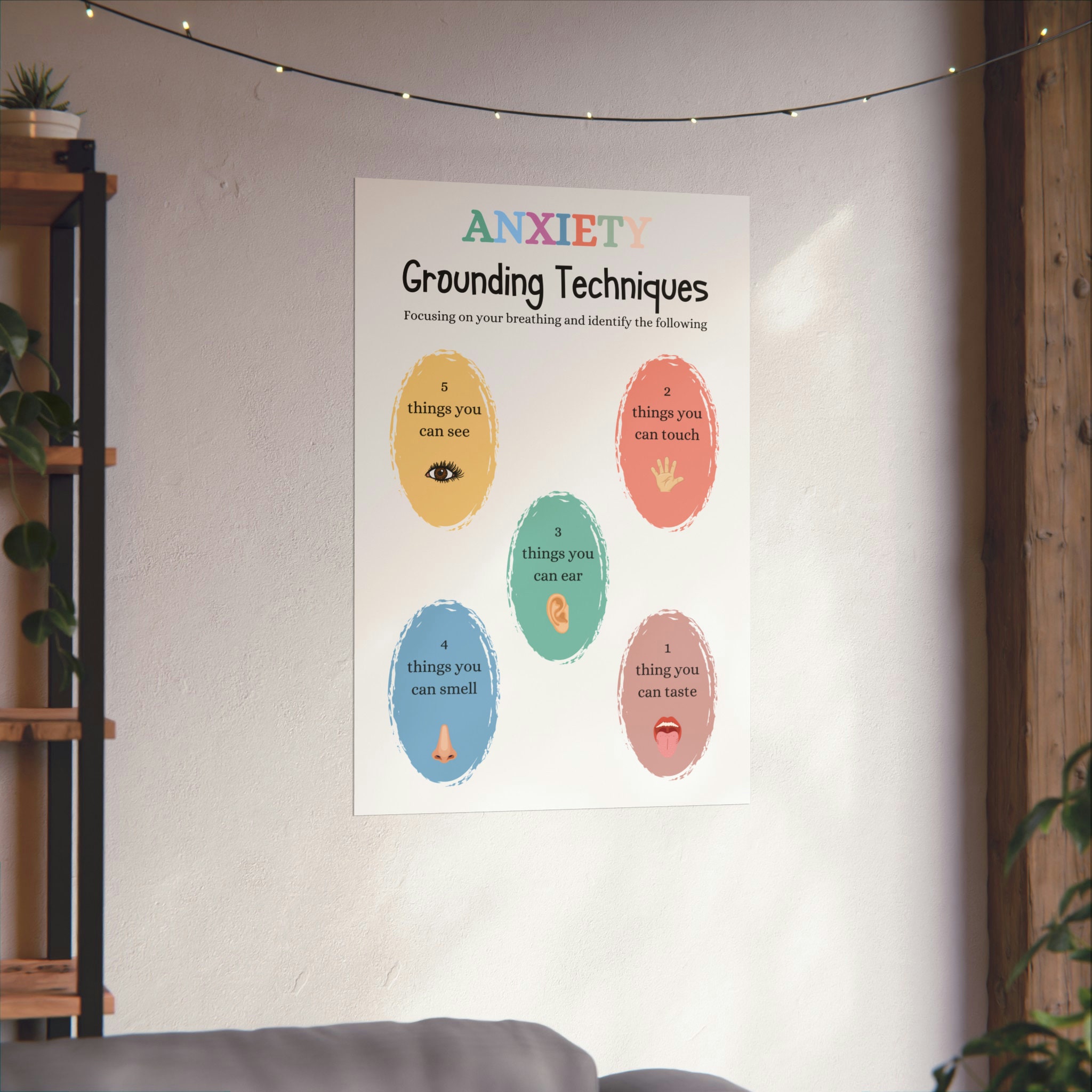 Grounding Technique 5 Senses, Coping Skills 5 4 3 2 1 Grounding Coping ...