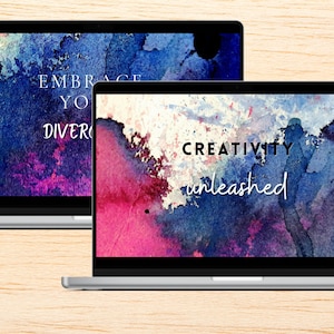 ADHD Desktop Wallpapers: Growth Mindset, Self Care (digital Download ...