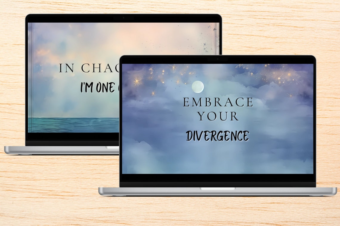 ADHD Desktop Wallpapers: Growth Mindset, Self Care (digital Download ...