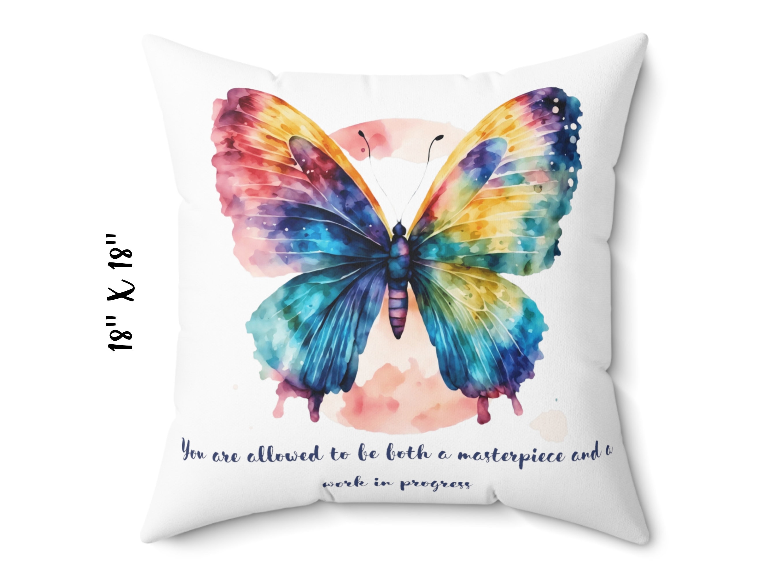 Daily Positive Affirmations Pillow, Self Love, Decorative Pillow for ...