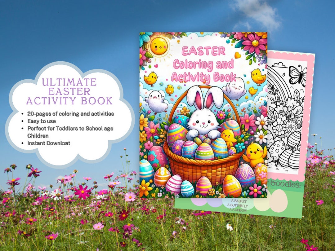 Ultimate Easter Fun Activity Book for Kids and Families: Detailed ...