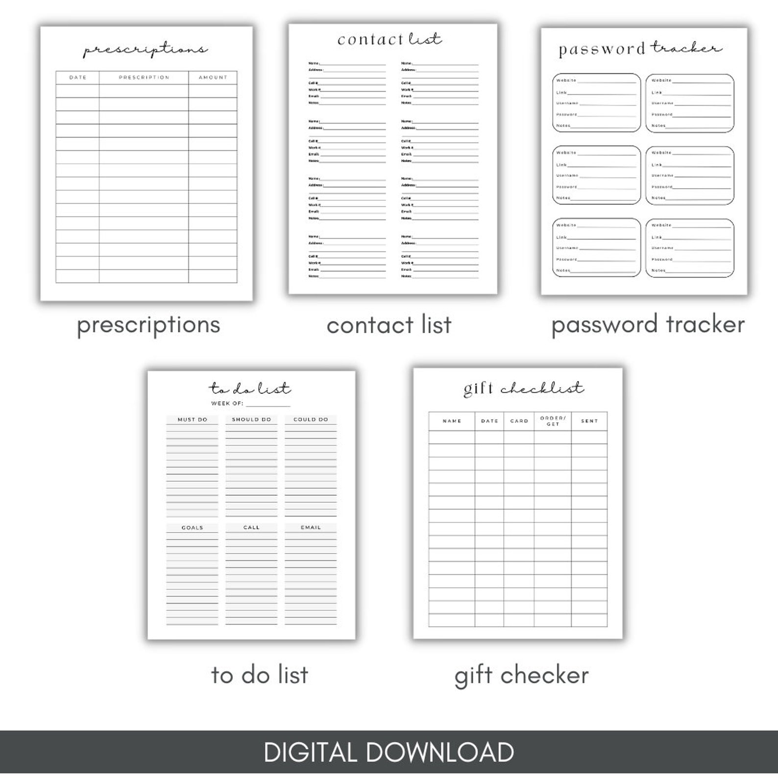 Ultimate Business Planner Bundle for Entrepreneurs: Daily, Weekly ...