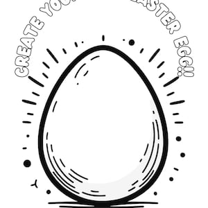 Easter Adventure Coloring Book for Kids: Instant Digital Download of ...