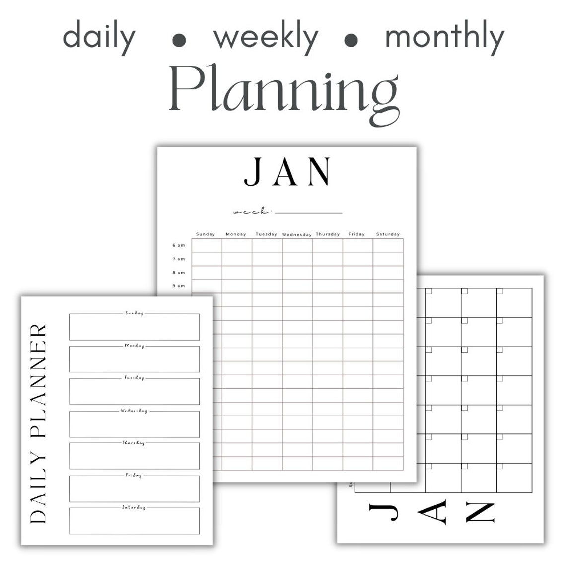 Ultimate Business Planner Bundle for Entrepreneurs: Daily, Weekly ...