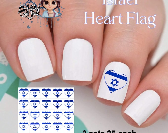 Hanukkah Nail Decals - Etsy