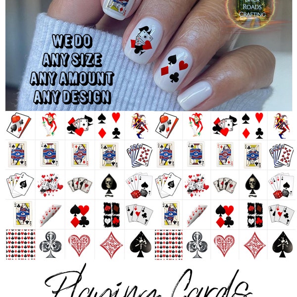 Playing Card Decal - Etsy