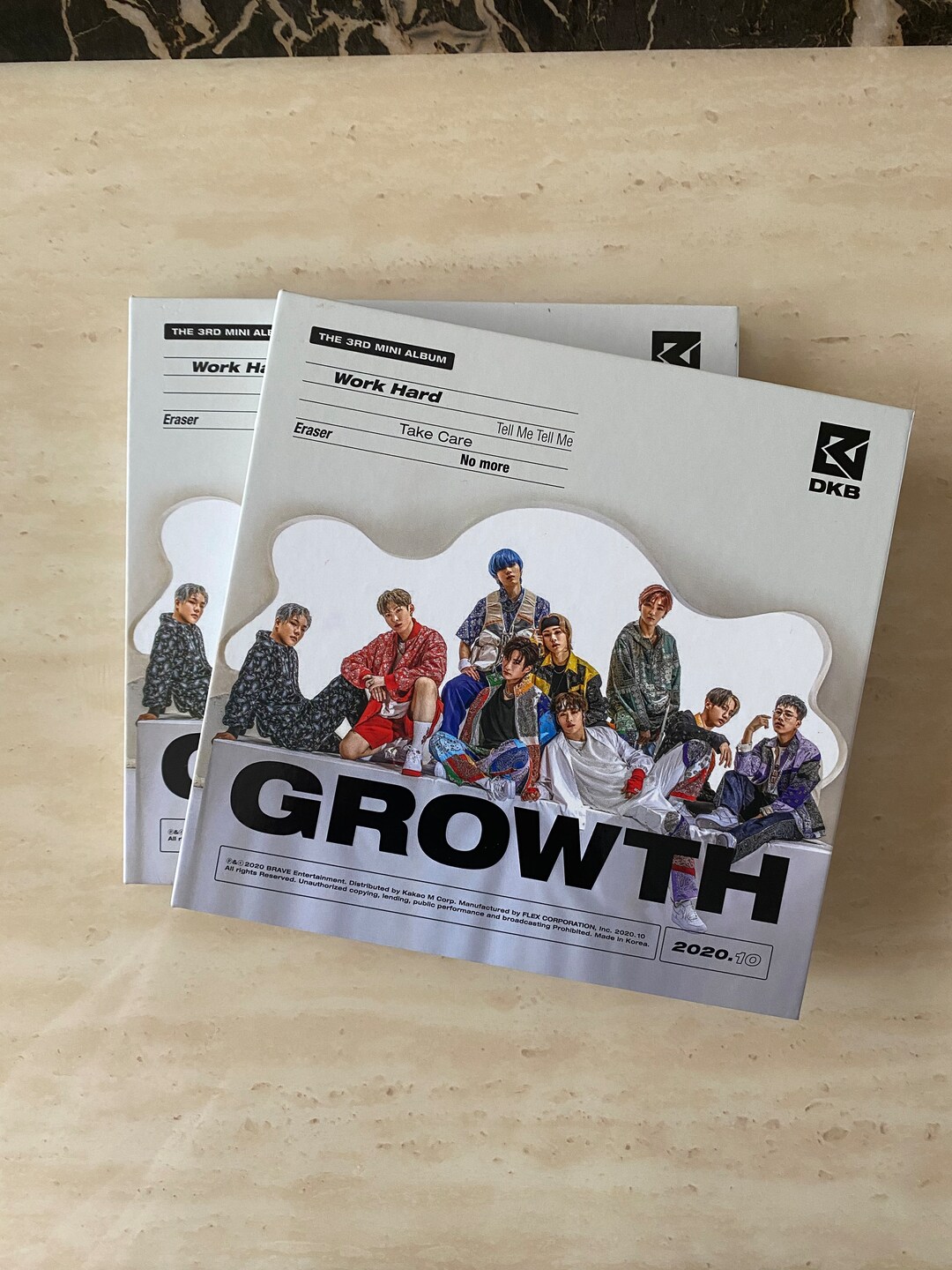 Unsealed DKB 3rd Mini Album Growth - Etsy
