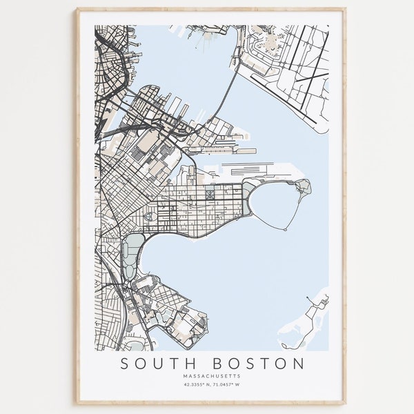 Outer Banks Poster, Outer Banks Art, Minimalist Map, North Carolina Map ...