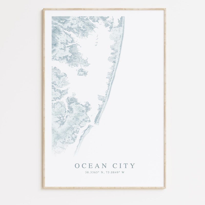 Poster Ocean City Md - Etsy