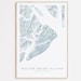Hilton Head Map Print, Map of Hilton Head Island, Hilton Head Gift ...