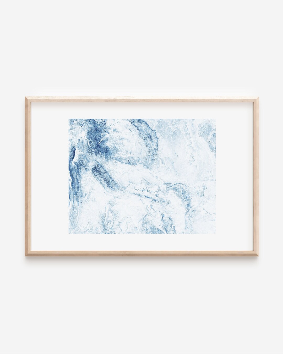 Wyoming Map Print | Wyoming Poster | Cheyenne Poster | Wyoming Stylized ...