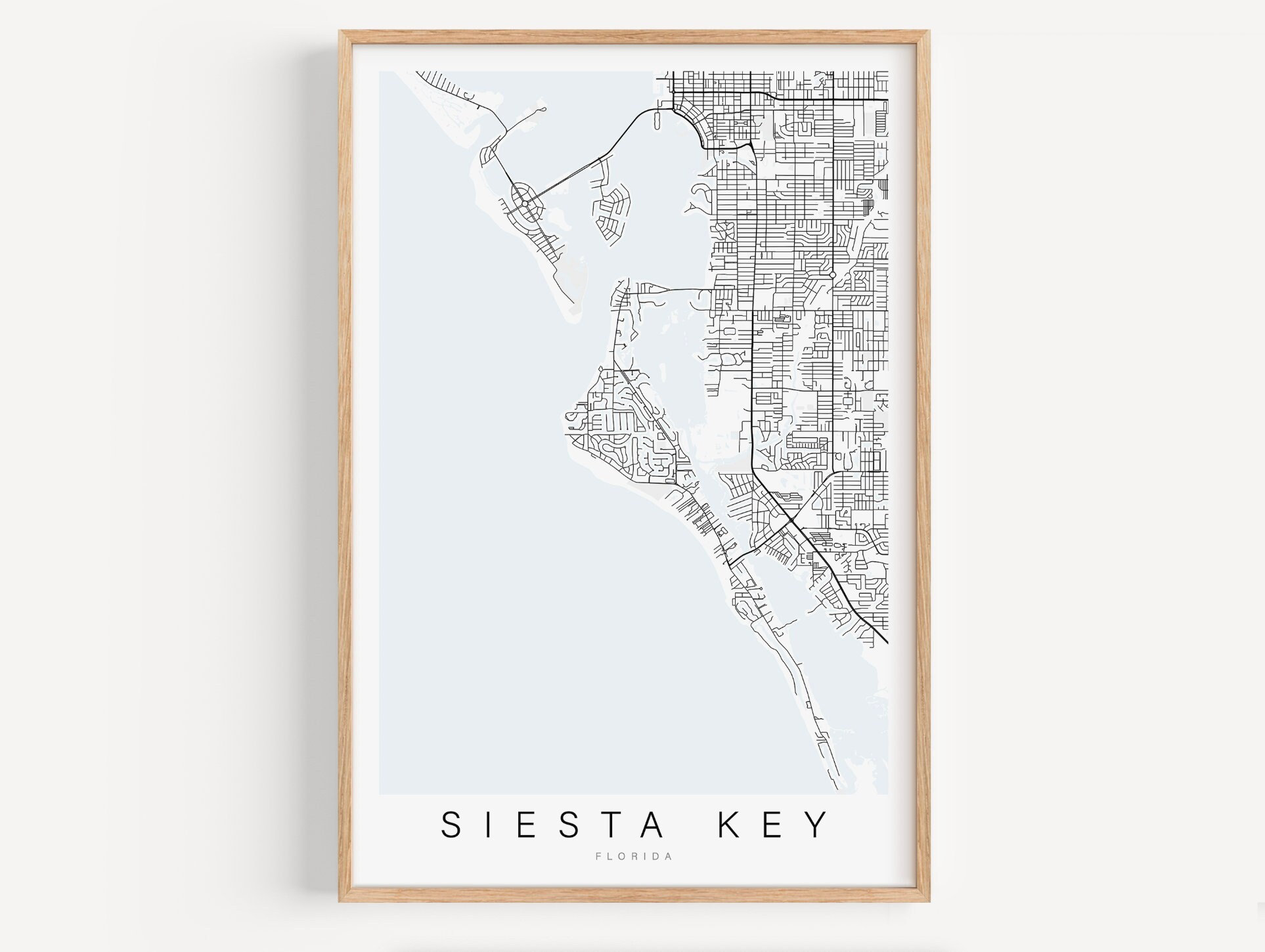 Siesta Florida Map