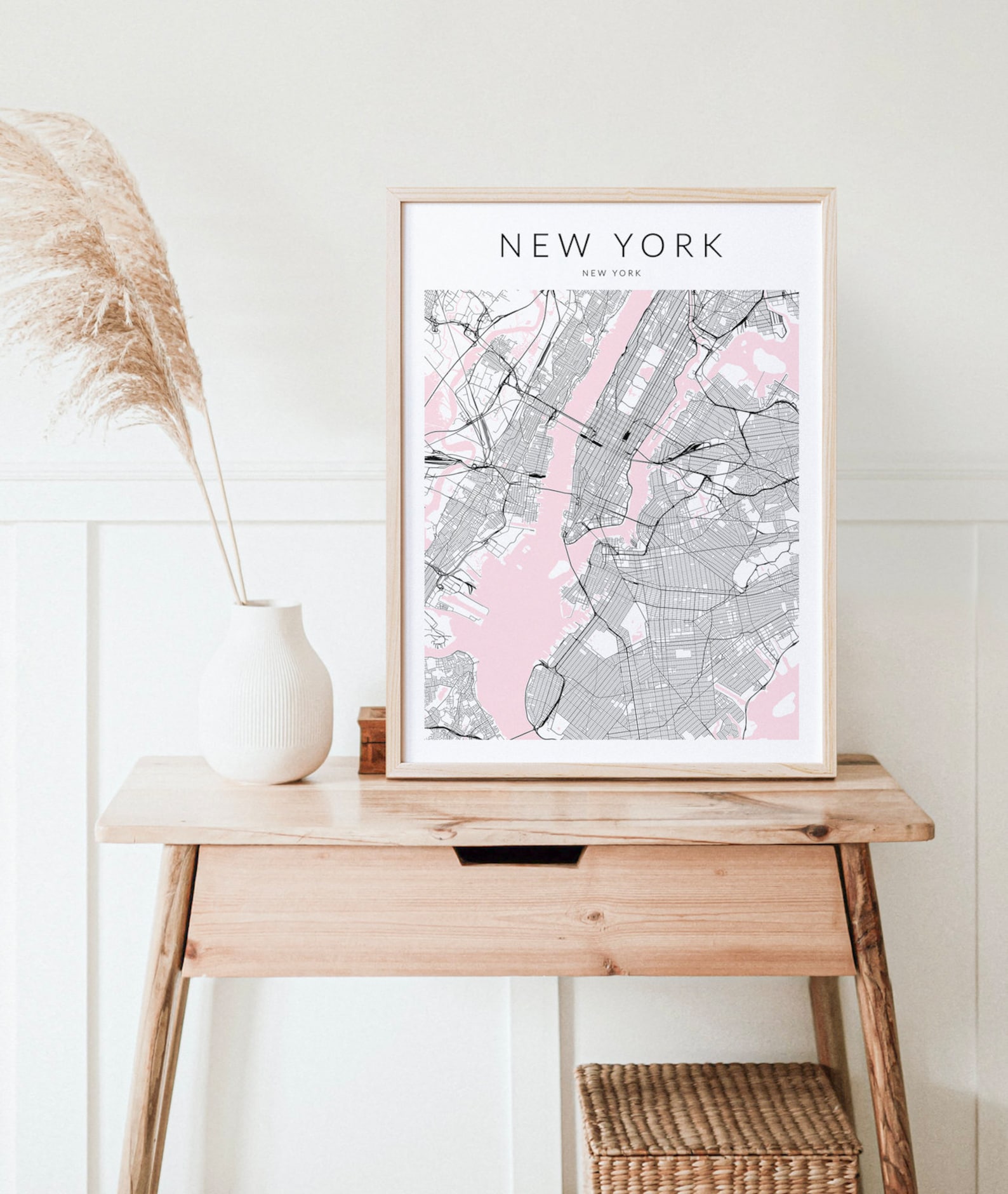 New York City Map Print, New York City Poster, New York City Gift ...
