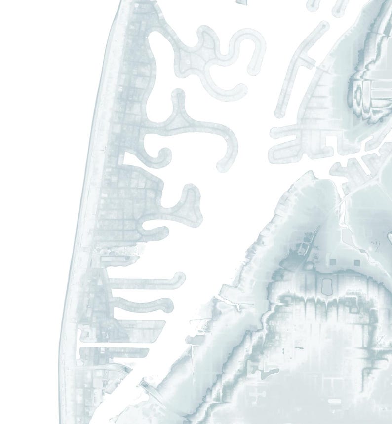 Indian Rocks Beach Map Print, Map of Indian Rocks Beach, Florida Beach ...